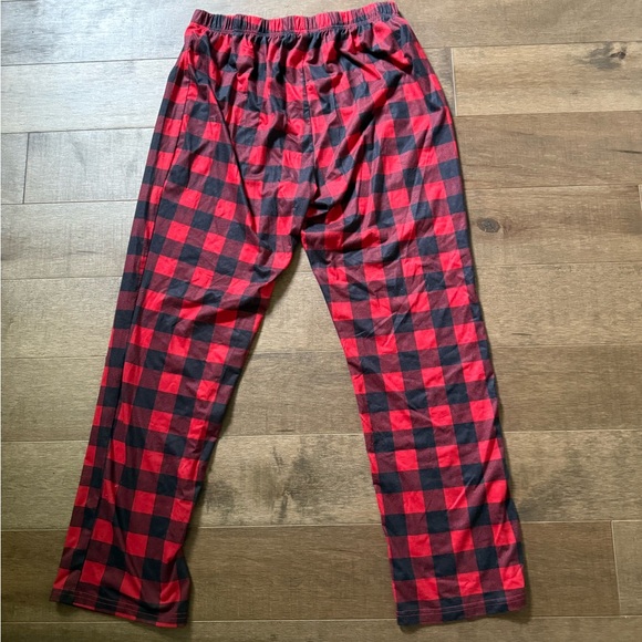PatPat | Intimates & Sleepwear | Patpat Red And Black Checkered Pajama ...